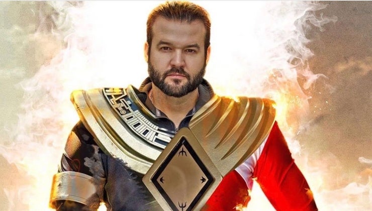 Austin St. John Autograph 8x10 Mighty Morphin Power Ranger - Fight Pose ...