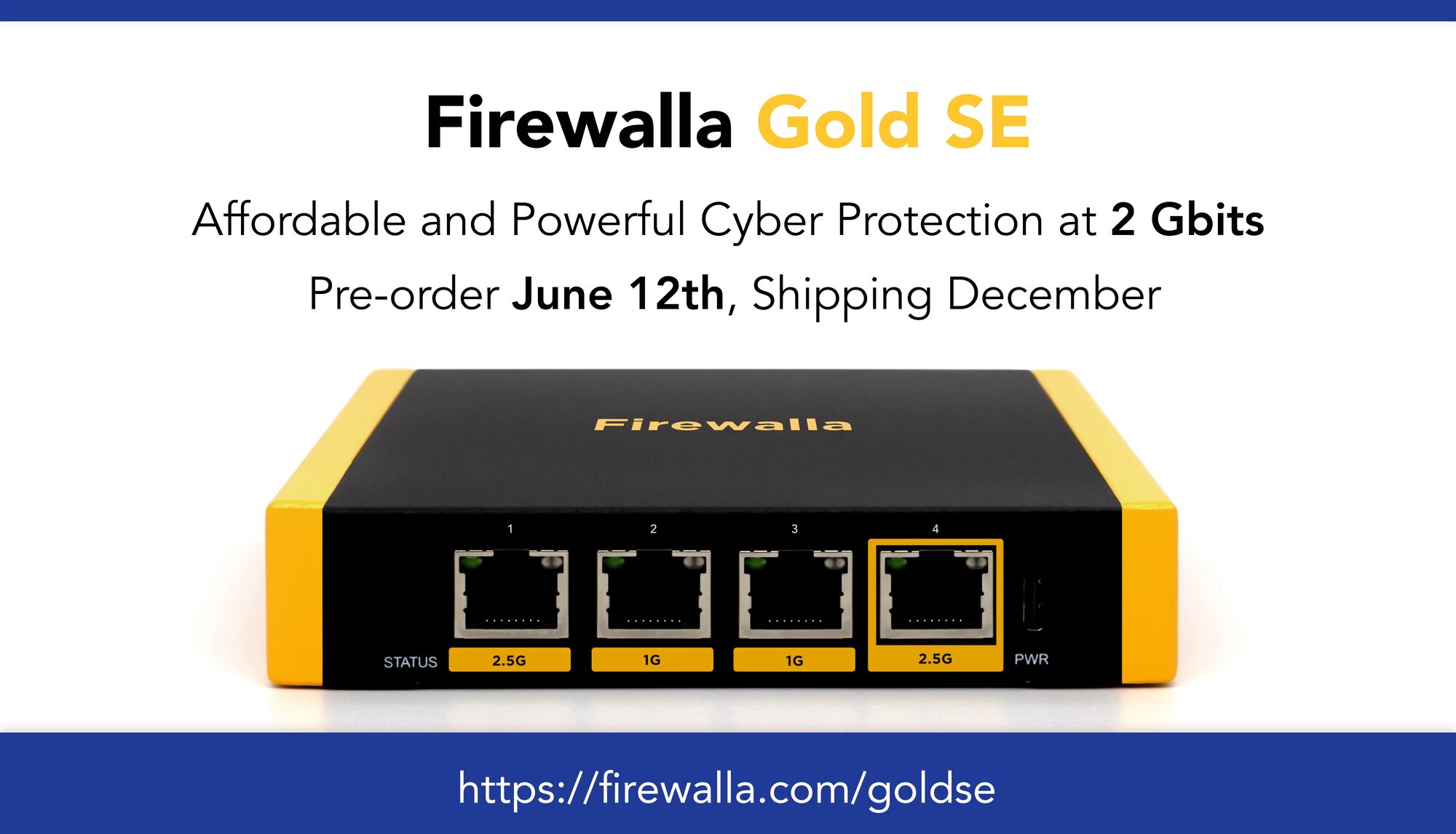 Firewalla Gold SE Early Bird Signup
