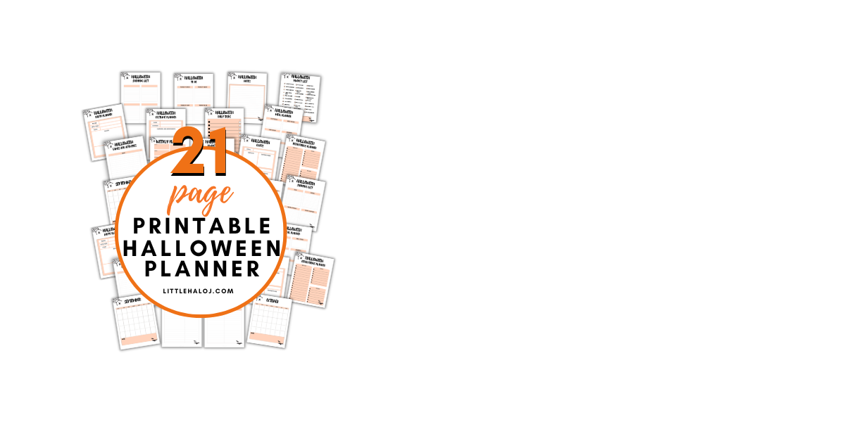 Free Halloween Planner